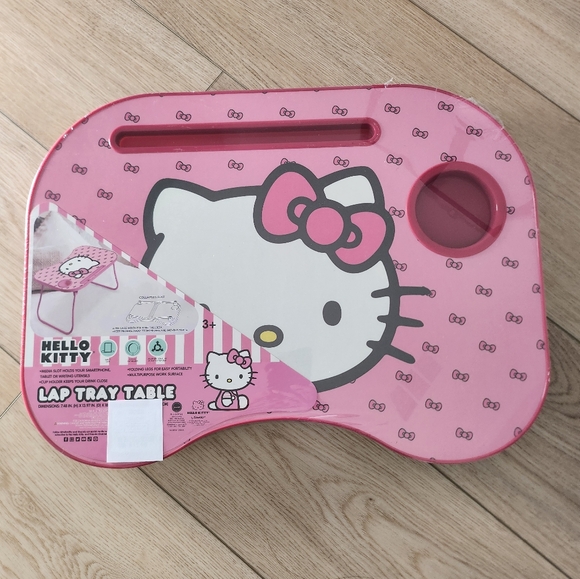 Hello Kitty | Other | Hello Kitty Pink Lap Tray Table | Poshmark